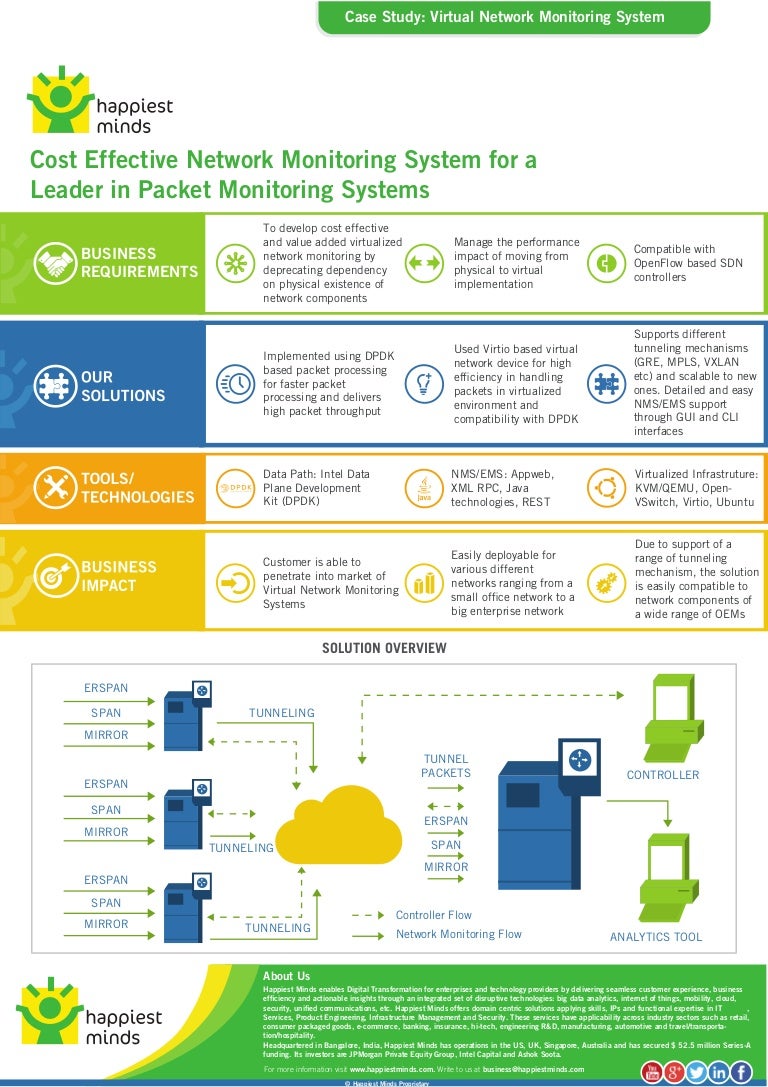 Virtual network monitoring system