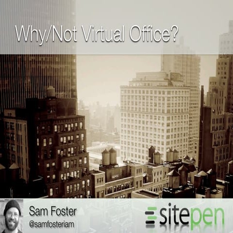 What is a virtual office? | PDF