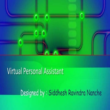 Virtual personal assistant | PPT