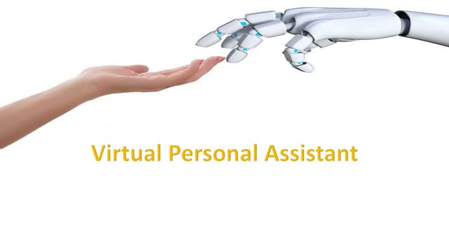 Virtual personal assistant | PPTX