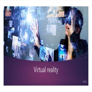 Virtual reality | PPTX