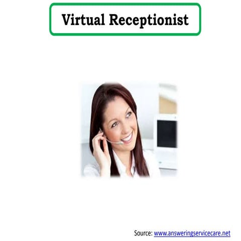 Virtual Receptionist | PPTX