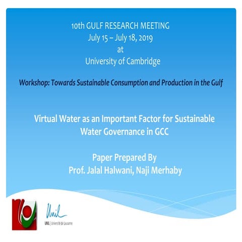Virtual Water as an Important Factor for Sustainable Water Governance ...