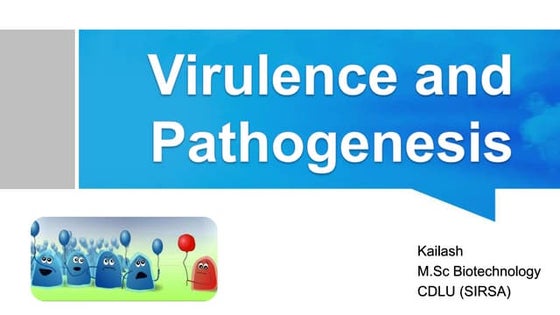 PATHOGENICITY by Mathan.S, 1st M.Sc Microbiology, Sri Paramakalyani College | PPT