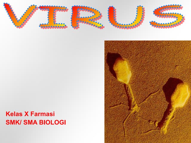MATERI BIOLOGI VIRUS KURIKULUM MERDEKA KELAS X.pptx