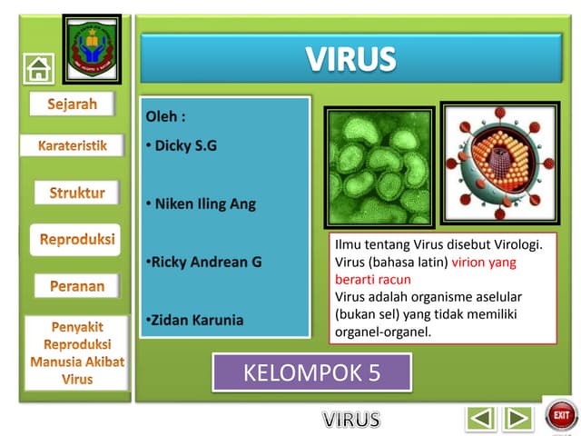 MATERI BIOLOGI VIRUS KURIKULUM MERDEKA KELAS X.pptx