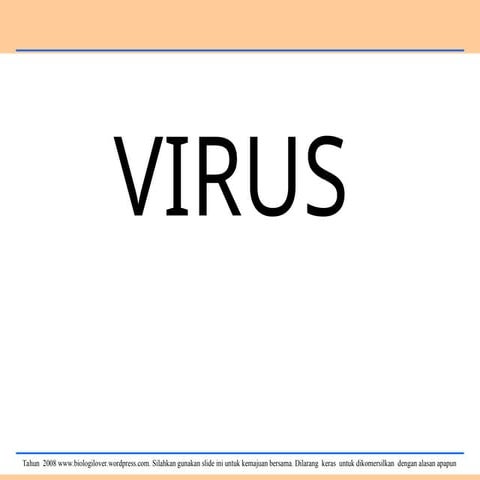 materi virus untuk kelas x kurikulum.ppt