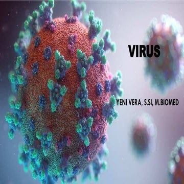 mengenal beragam virus dan jenis- jenisnya | PPTX