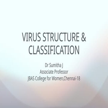 Virus - Structure,classification and Cultivation.pptx