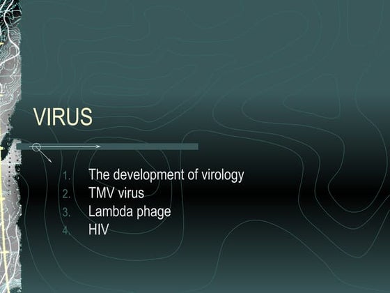 5. Tobacco mosaic virus | PPTX | Chemistry | Science