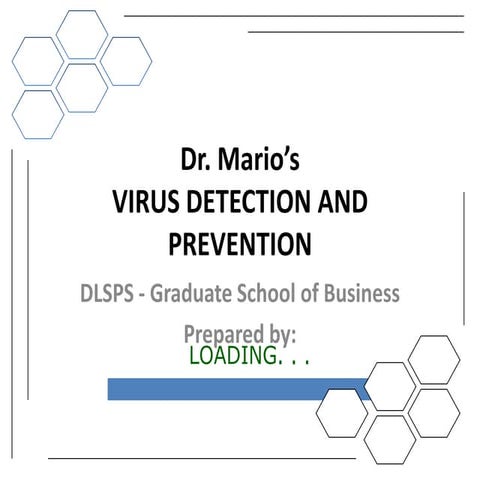 Virus detection and prevention | PPSX