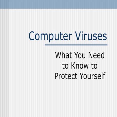 How Do Computer Viruses Work | PDF
