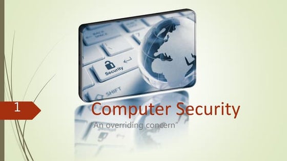 Computer security | PPT