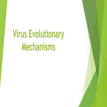 Virus evolutionary Mechanism. (VIROLOGY) | PPT