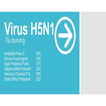 Virus h5 n1 | PPTX