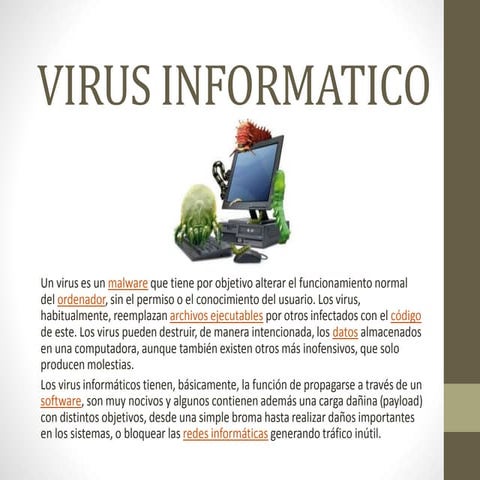 Virus informatico | PPTX