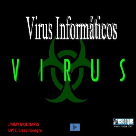 Virus informaticos y sus afectaciones. | PPTX