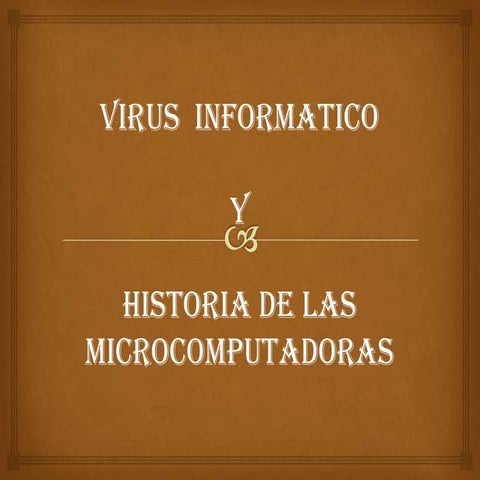 Virus Informaticos | PPTX