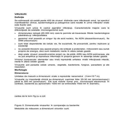 Virusuri | DOCX