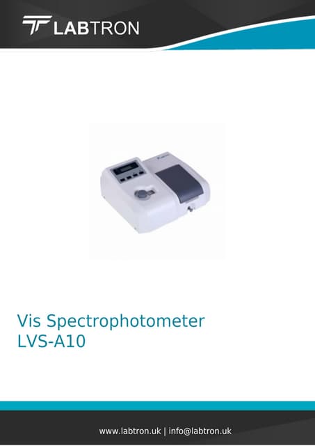 Double Beam UV Vis Spectrophotometer.pdf