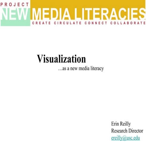 Visualization as a New Media Literacy | PPT | Graphics Software ...