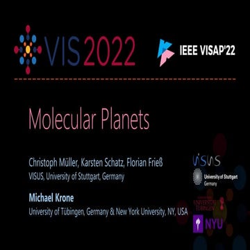 VISAP 2022 - Molecular Planets (Müller, Schatz, Frieß, Krone) | PPT