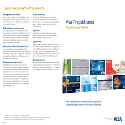 Visa Prepaid Card | PDF