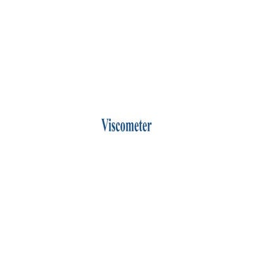 RAPID VISCO ANALYZER | PPTX