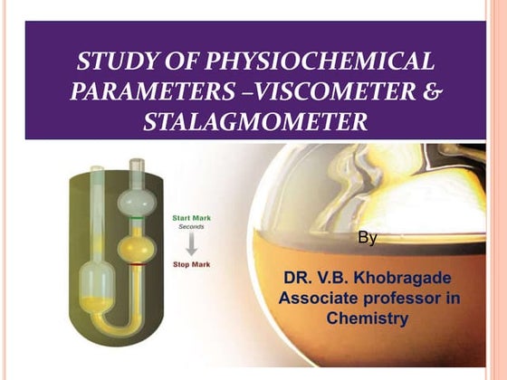 Viscometer and their types. | PPTX