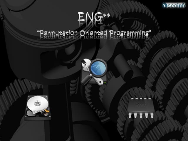 Permutation Oriented Programming Ppt 9491
