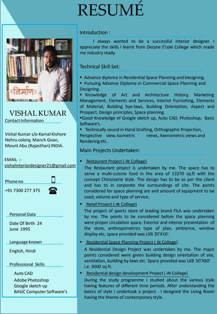 Gauri Resume+Portfolio | PDF