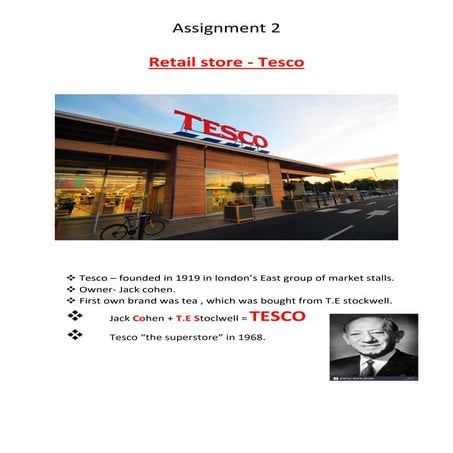 Tesco | PDF