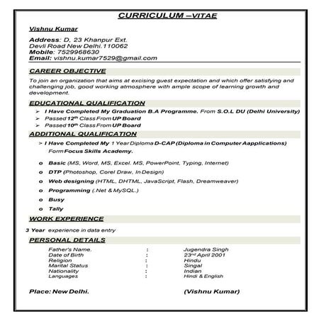 Vishnu CV od.docx