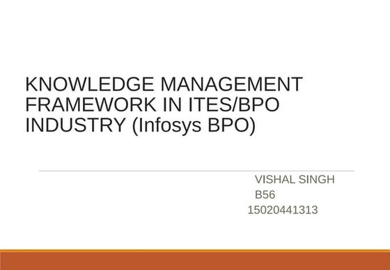 Lessons from the front line: Next generation knowledge management using ...
