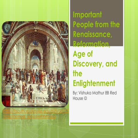 Renaissance Enlightenment Timeline Contextualizing The Scientific
