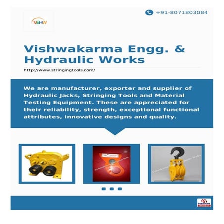 Vishwakarma engg-hydraulic-works | PDF