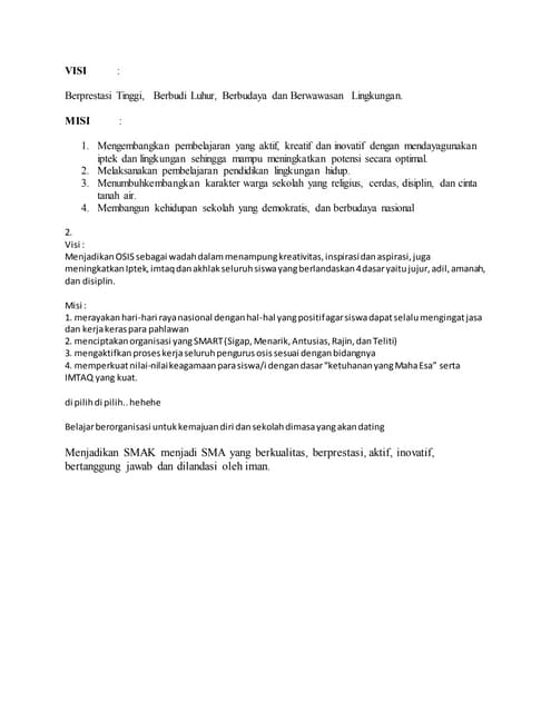 INi adalah congtoh vsiida danVISI misi.docx