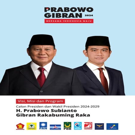 VISI MISI PASLON 02: PRABOWO SUBIANTO - GIBRAN | PDF