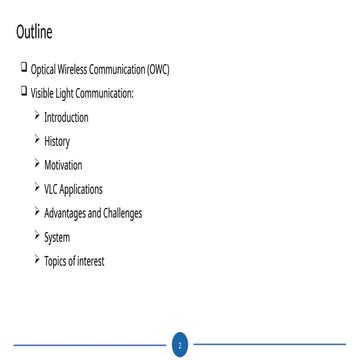 Introduction to Visible light communication.pptx