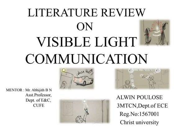 Visible Light Communication Ppt
