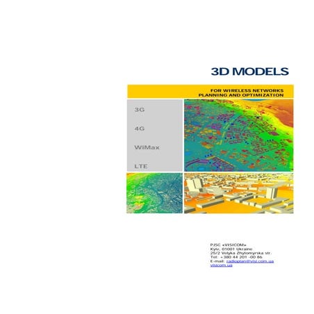 Visicom 3d models usage | PDF