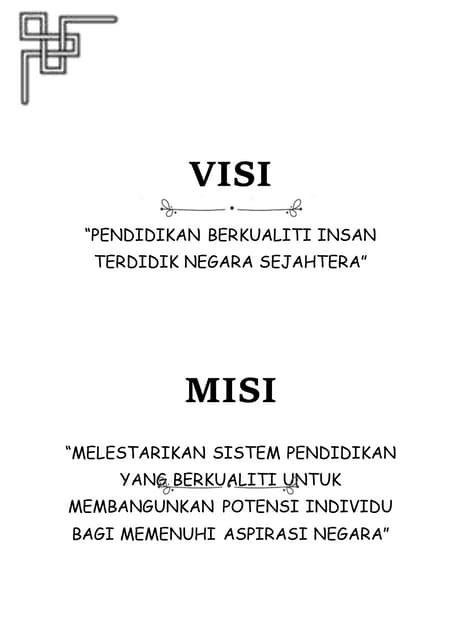 Visi misi | PDF