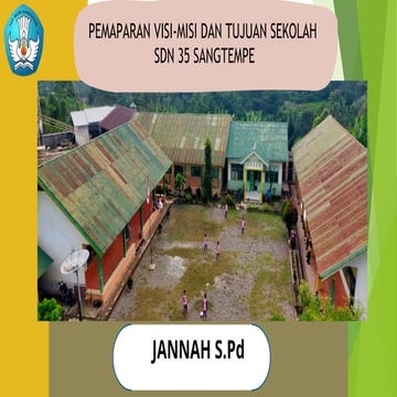 visi misi SDN 35 SANGTEMPE.kecamatan curio,kab.enrekang | PPT