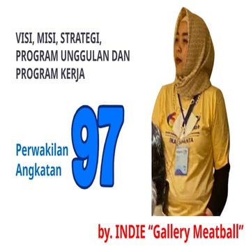 Visi Misi Strategi dan Program Calon Ketua Ikatan Alumni SMP N 3 Pontianak dari Ank '97 - by ...