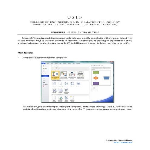 Engineering Design vis Microsoft Visio | PDF