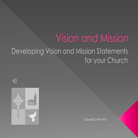 Vision and mission for your Church | PPTX