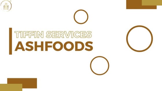 Ash Food Services, Tiffin services in canada at Canada