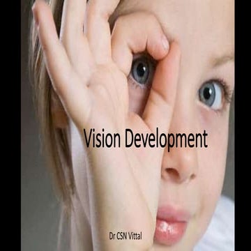 Development of Vision | PPT