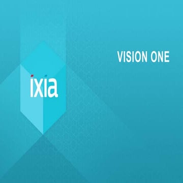 Vision one-customer | PPT