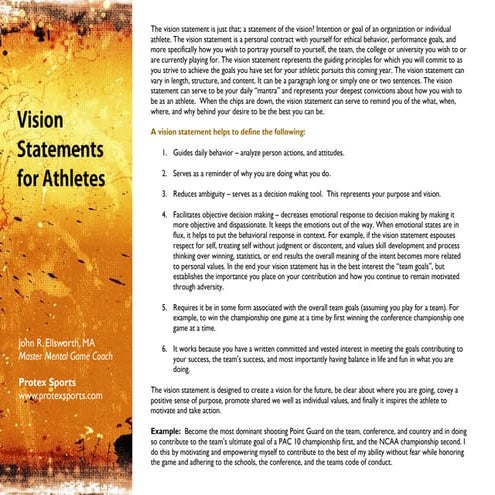 Vision statement | PDF